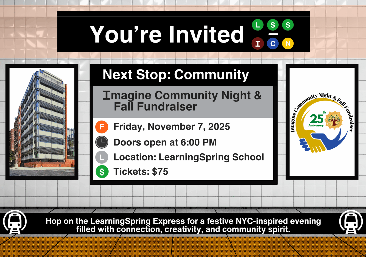 Imagine Community Night & Fall Fundraiser 2025 – LearningSpring School